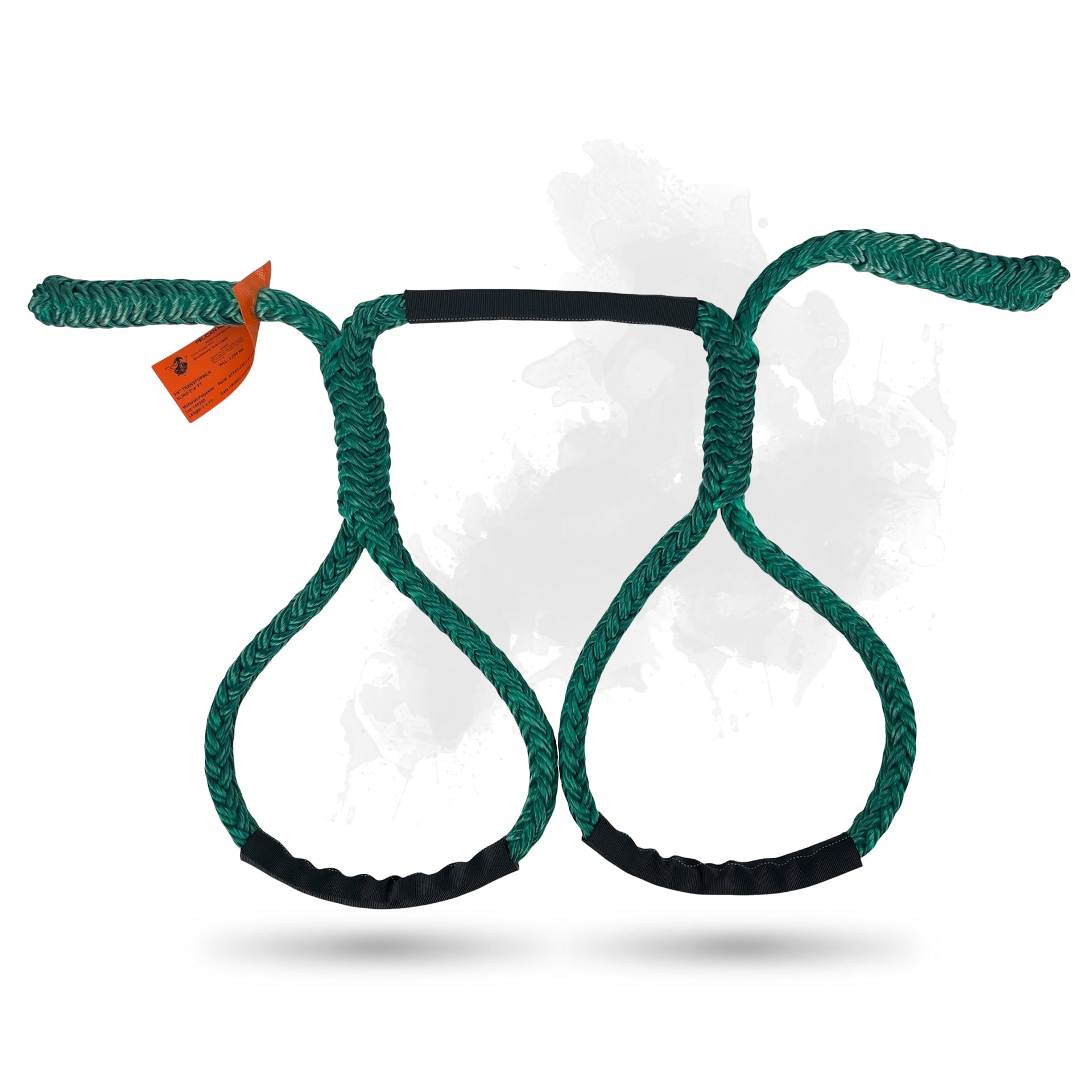 Transformer Sling 3/4" – 3,200 lb WLL, Green – U.S. Rigging