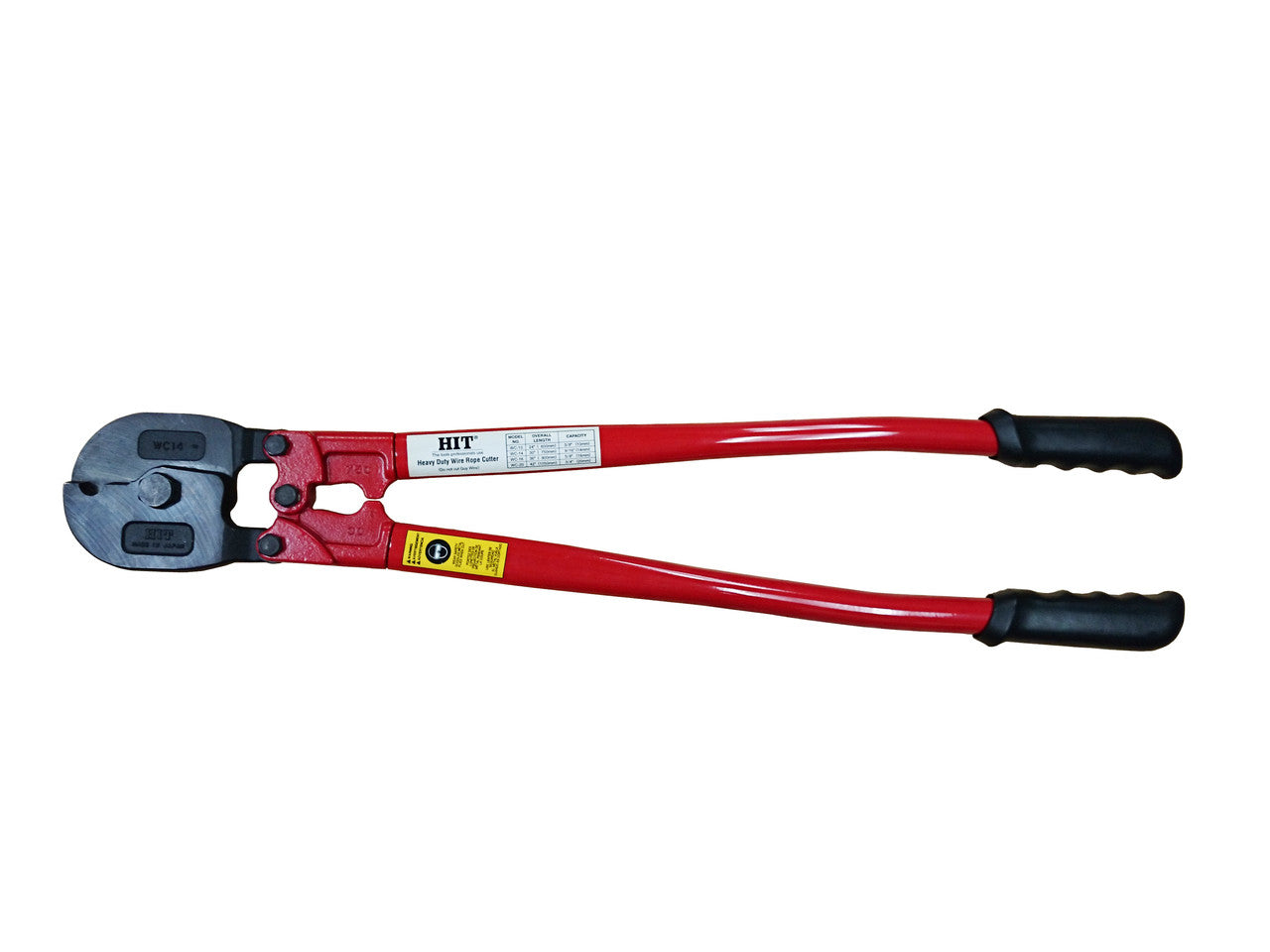 Hit Tools Heavy Duty Wire Rope Cutter - 14" Professional Cable Cutter ...