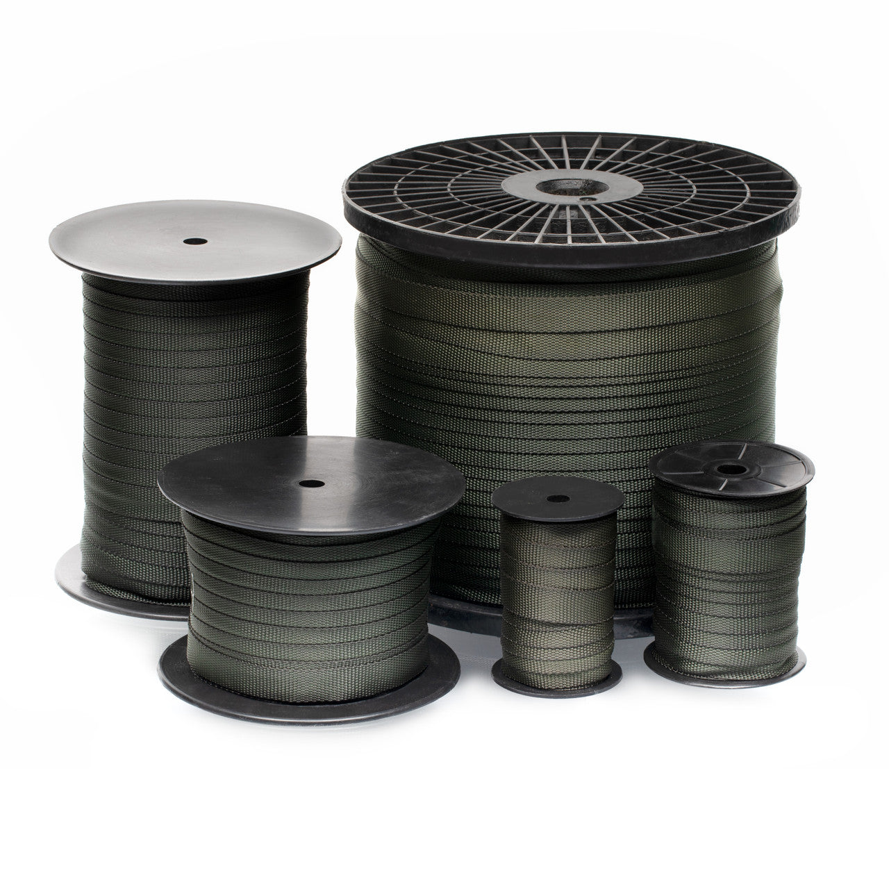 Tree Tie Webbing 3/4" - 1500lb UV Resistant Olive Green | Tree-Guy | U ...