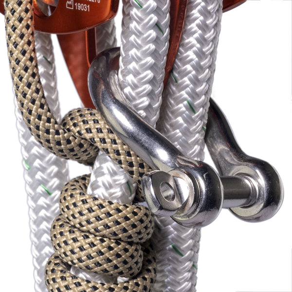 5:1 Aluminum Fiddle Block Set w/ Rope - Lifting Products | U.S. Rigging ...