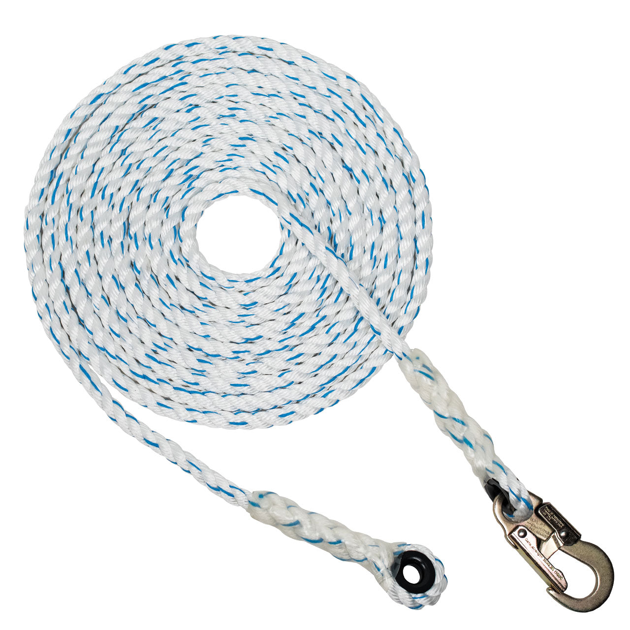 Pelican Rope 5/8" Composite Vertical Lifeline w/ Hook & Thimble – U.S ...